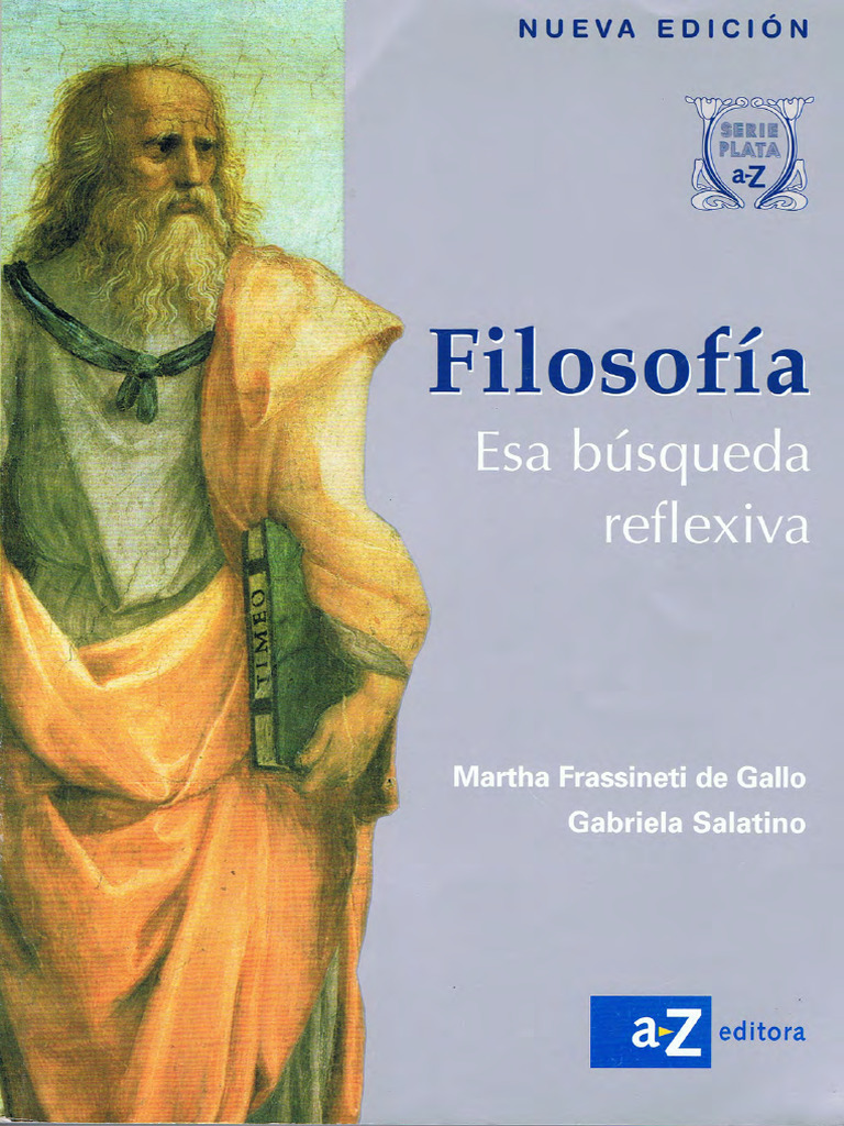 Filosofía Esa Búsqueda Reflexiva - Libro | PDF