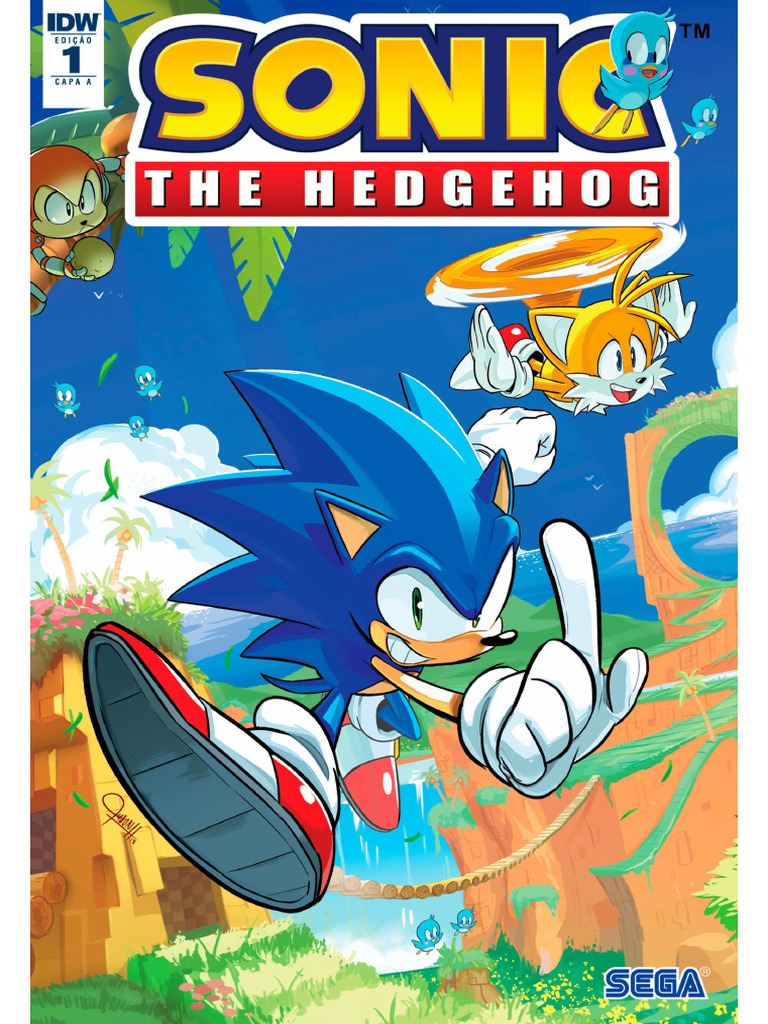Sonic The Hedgehog IDW 1# | PDF