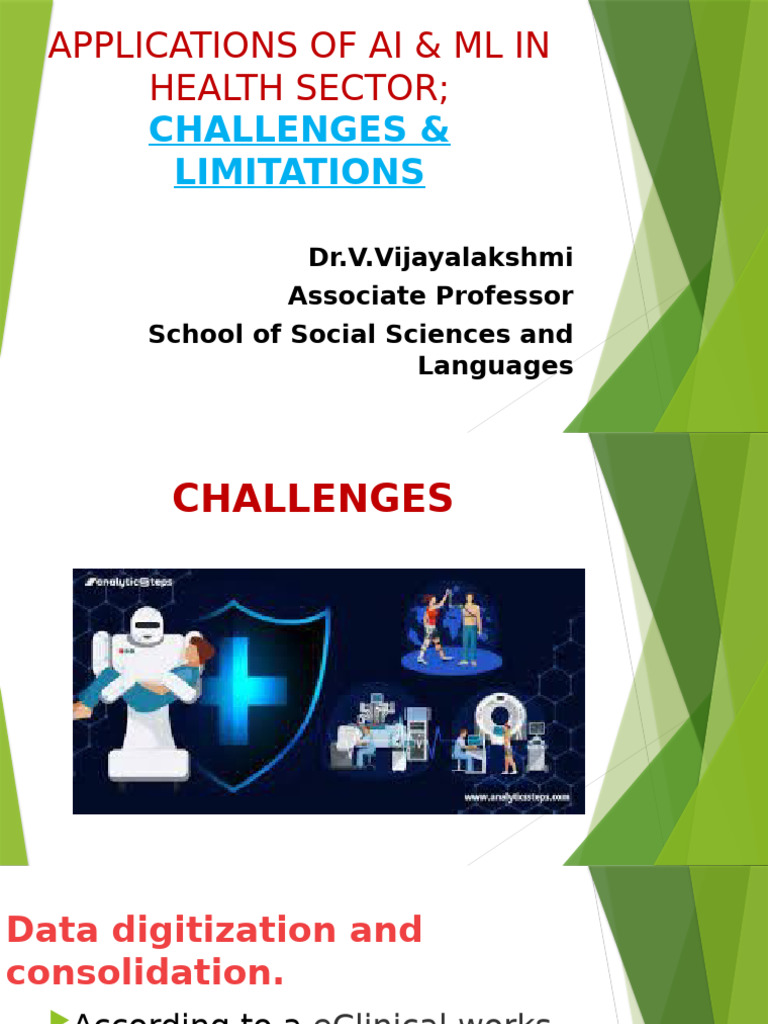Applications of Ai & ML in Health Sector 2 | PDF