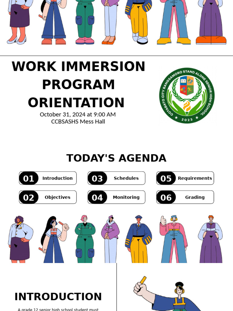 Parents' Guide to Work Immersion Orientation | PDF | Learning