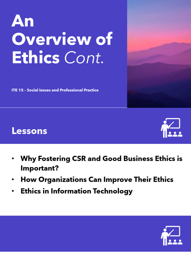 Enhancing Business Ethics and CSR Practices | PDF | Corporate Social ...