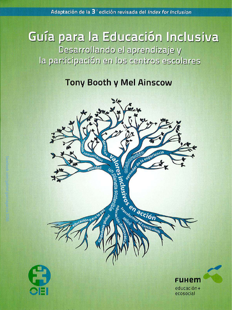 Guía para La Educación Inclusiva - Tony Booth y Mel Ainscow | PDF ...