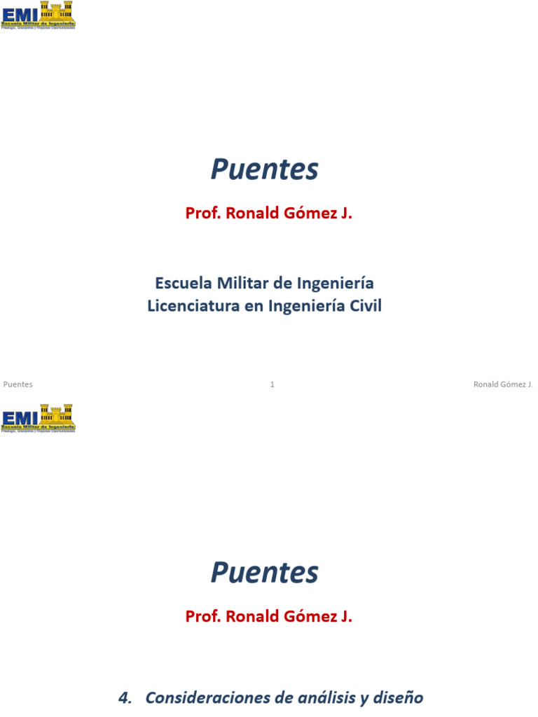 Tema 4 Consideraciones de Analisis y Dise o | PDF | Hormigón | Hormigón pretensado