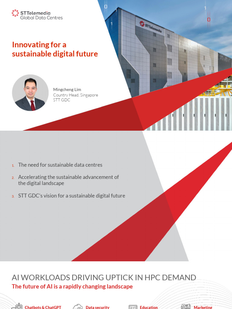 STT GDC Slides - 18 Oct 2024 | PDF | Sustainability | Infrastructure