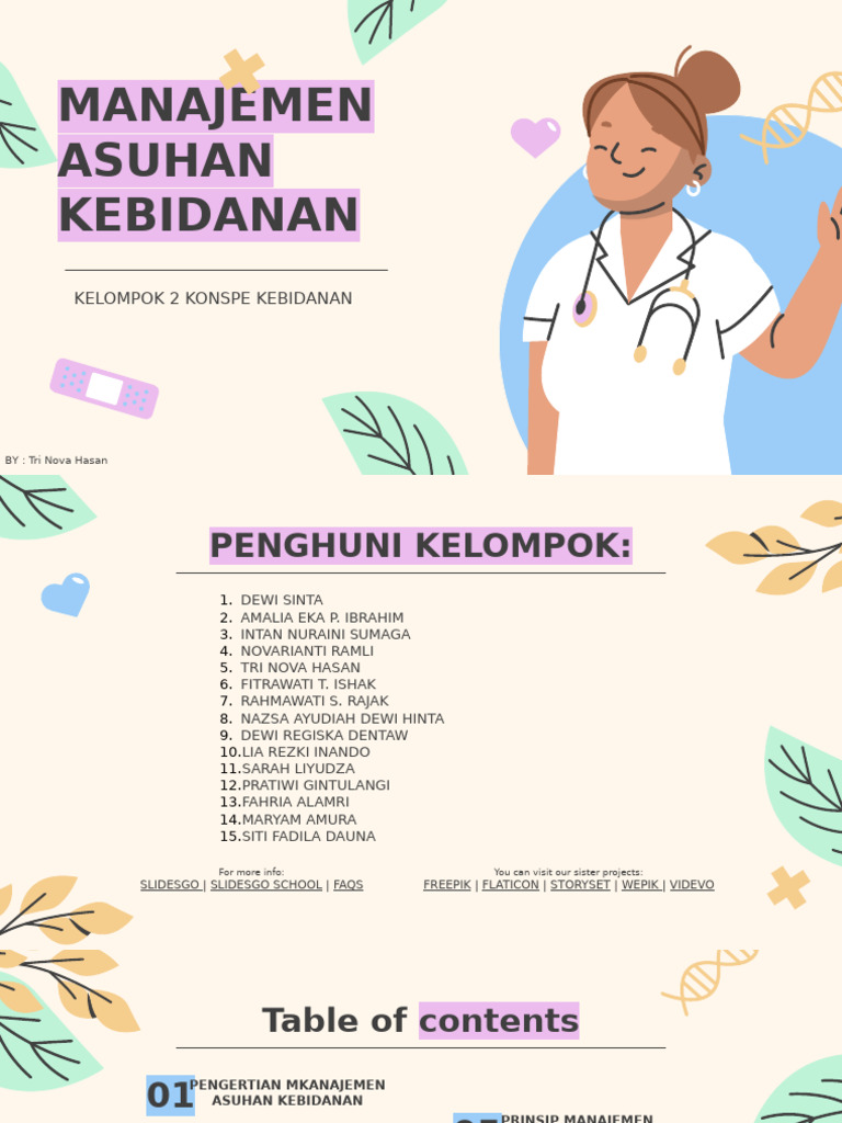 Konsep Kebidanan Kel-2 | PDF | Kesehatan Holistik | Sains & Matematika