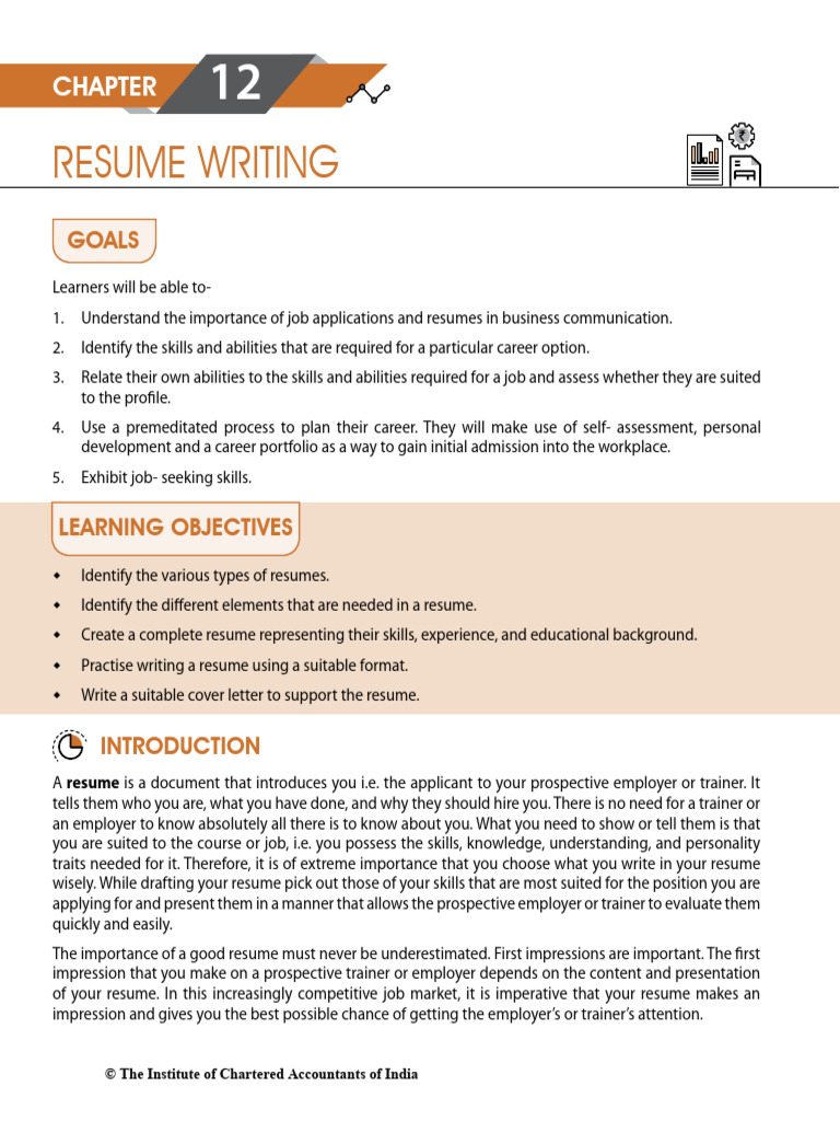 Effective Resume Writing Techniques | PDF | Résumé
