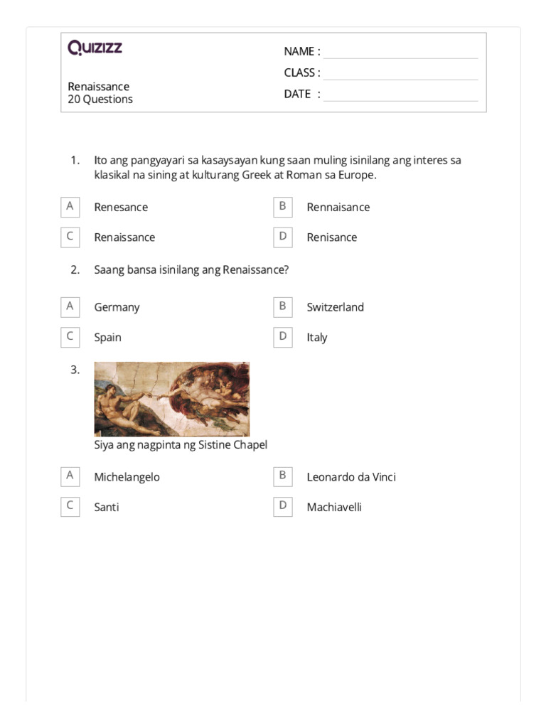 Renaissance - 1 | PDF