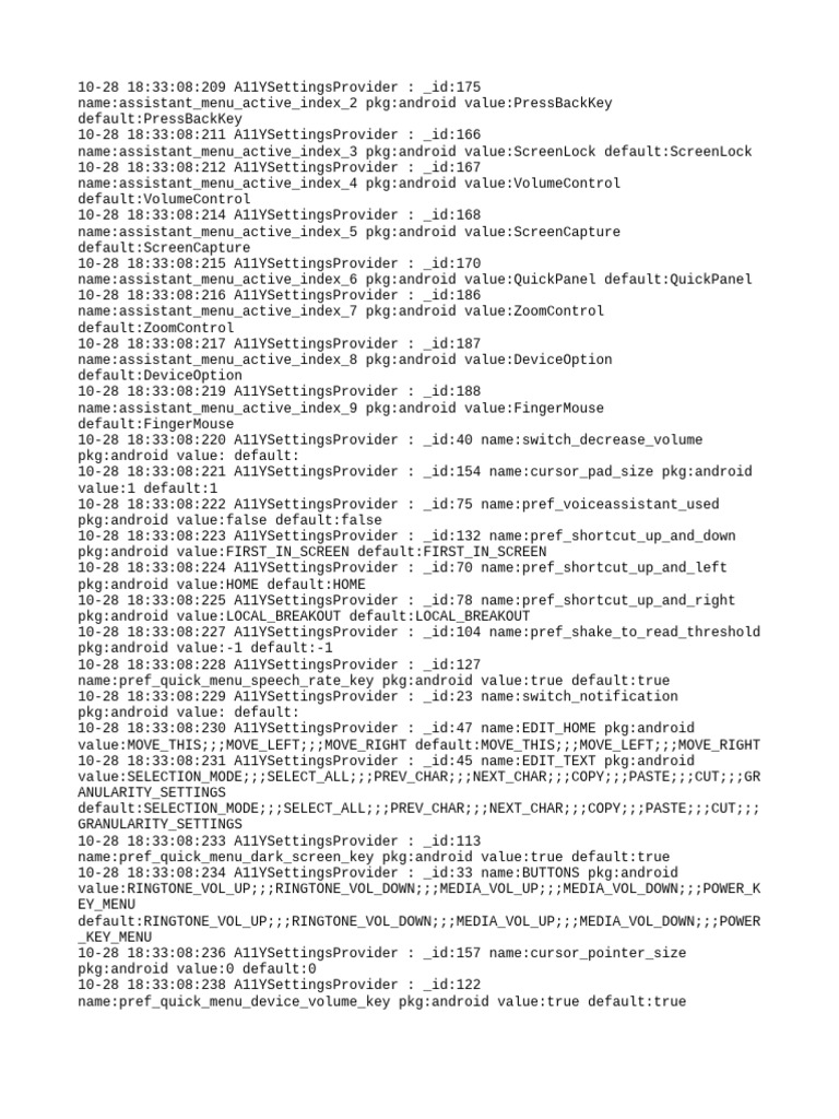 a11yProvider Log | PDF | Consumer Electronics | Cloud Clients