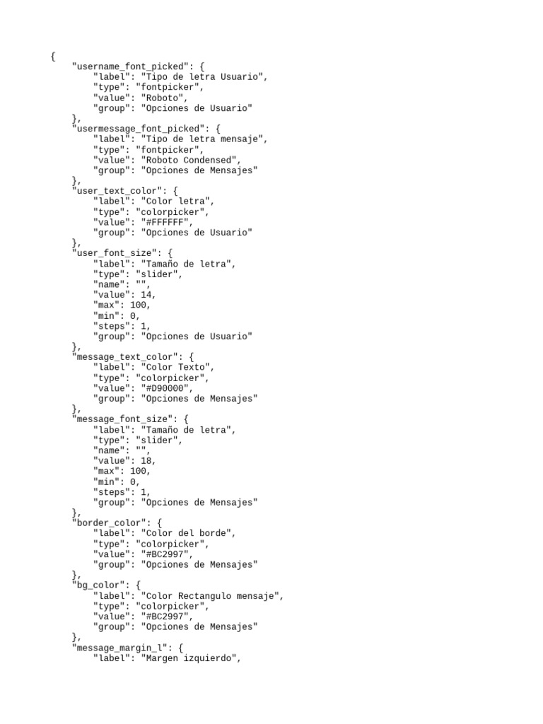Chatbox Streamlabs Custom Field | PDF | Juegos y actividades | Arte