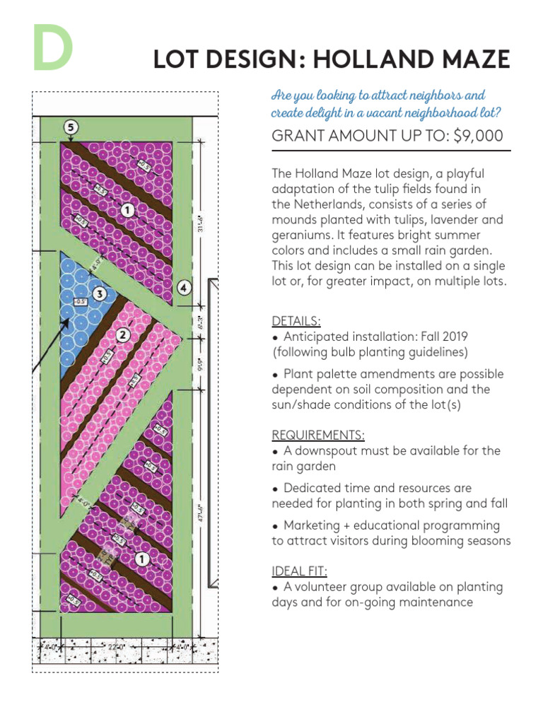 Holland Maze Packet | PDF | Mulch | Seed