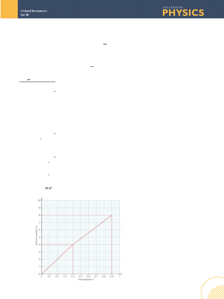 Oxford IB Physics Answers 2023 | PDF | Force | Torque
