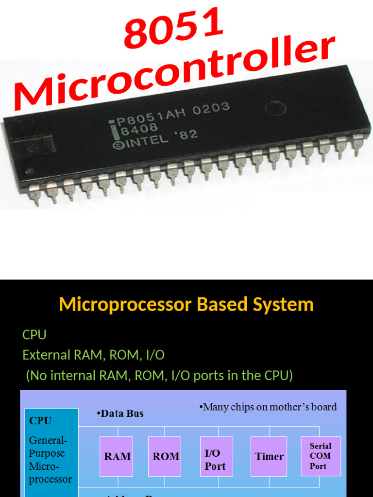 8051 MCROCONTROLLER | PDF | Microcontroller | Computer Hardware 8051 MCROCONTROLLER | PDF | Microcontroller | Computer Hardware