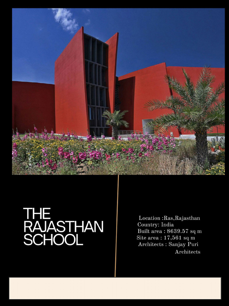 The Rajasthan School | PDF