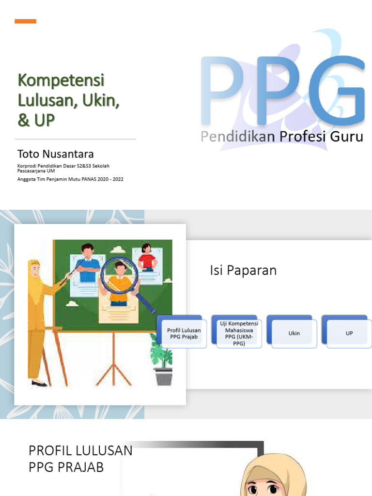 Materi 1 - Uji Pengetahuan PCK - Unmuh GRESIK | PDF