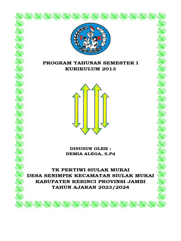 Prota Ganjil 2023-2024 | PDF