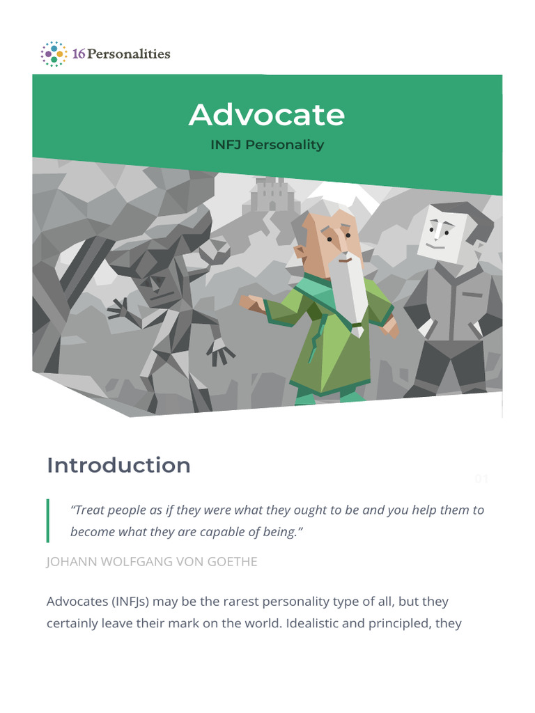 INFJ Personality: Traits and Purpose | PDF | Personality Type