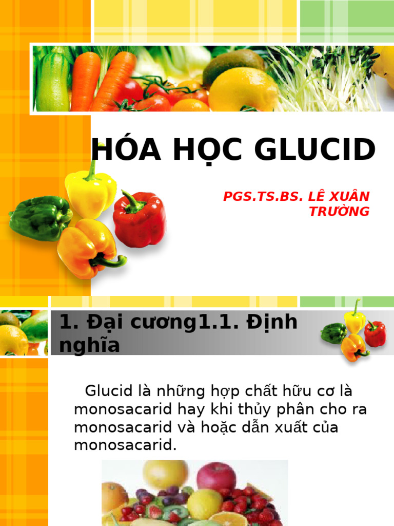 Hoa Hoc Glucid (Powerpoint 2021) | PDF