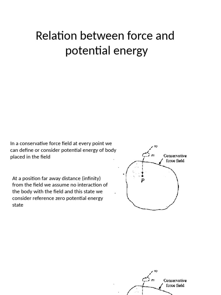 Relation Between Force Pe | PDF