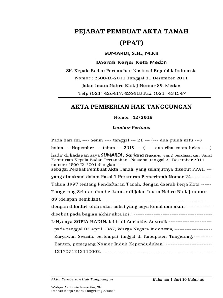 Contoh Apht | PDF