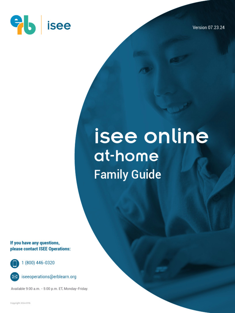 Erb Isee at Home Family Guide Final | PDF | Identity Document | Chromebook