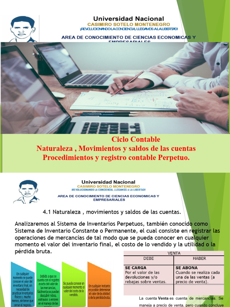 Presentacion 11 Contabilidad 1 CICLO CONTABLE | PDF | Contabilidad | Economias