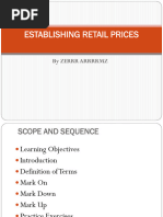 Retail Math Cheat Sheet XI | PDF | Marketing | Business