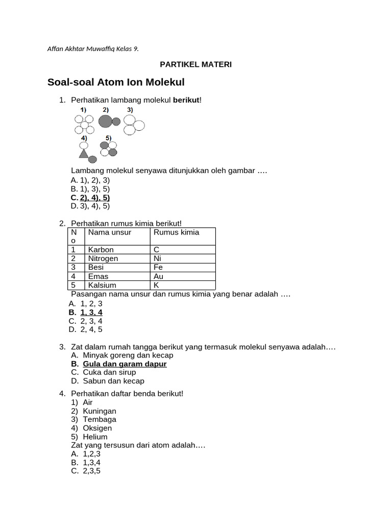 Teori Atom &lat | PDF | Seni | Sains & Matematika