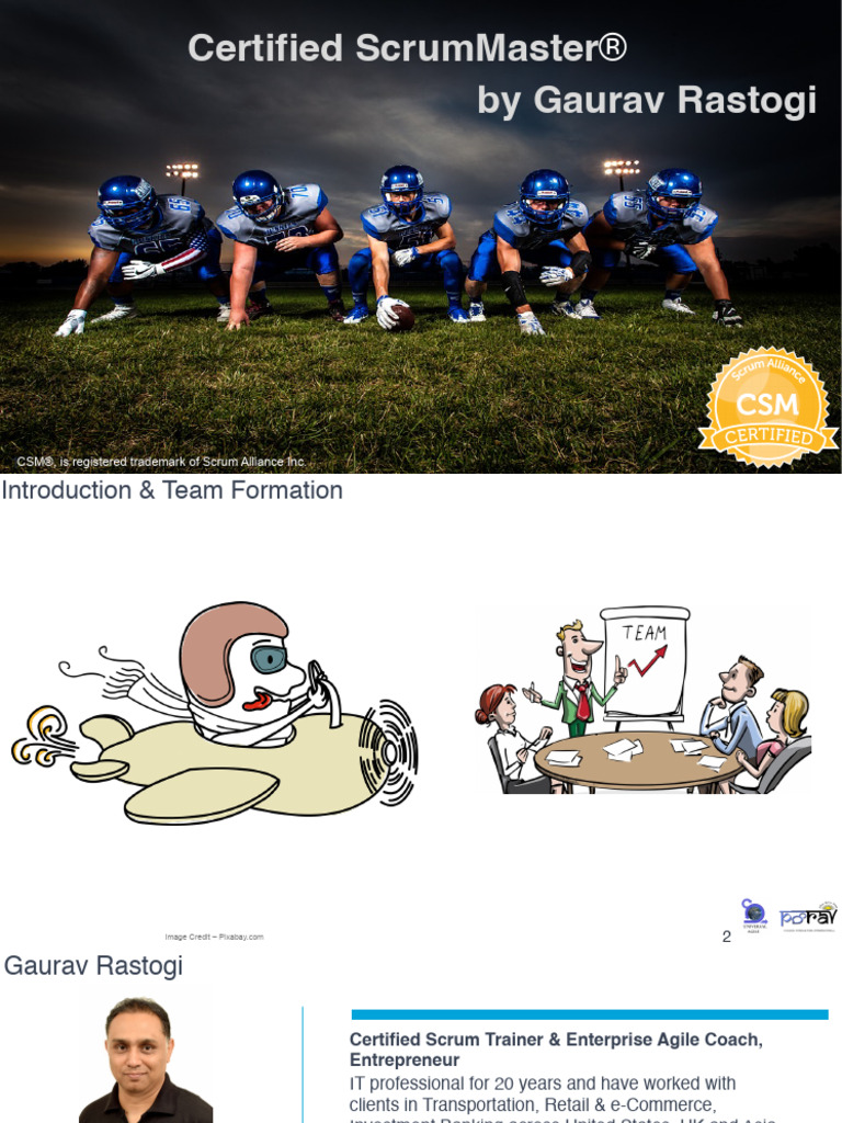 CSM Student Copy by Gaurav Rastogi | PDF | Scrum (Software Development) | Agile Software Development