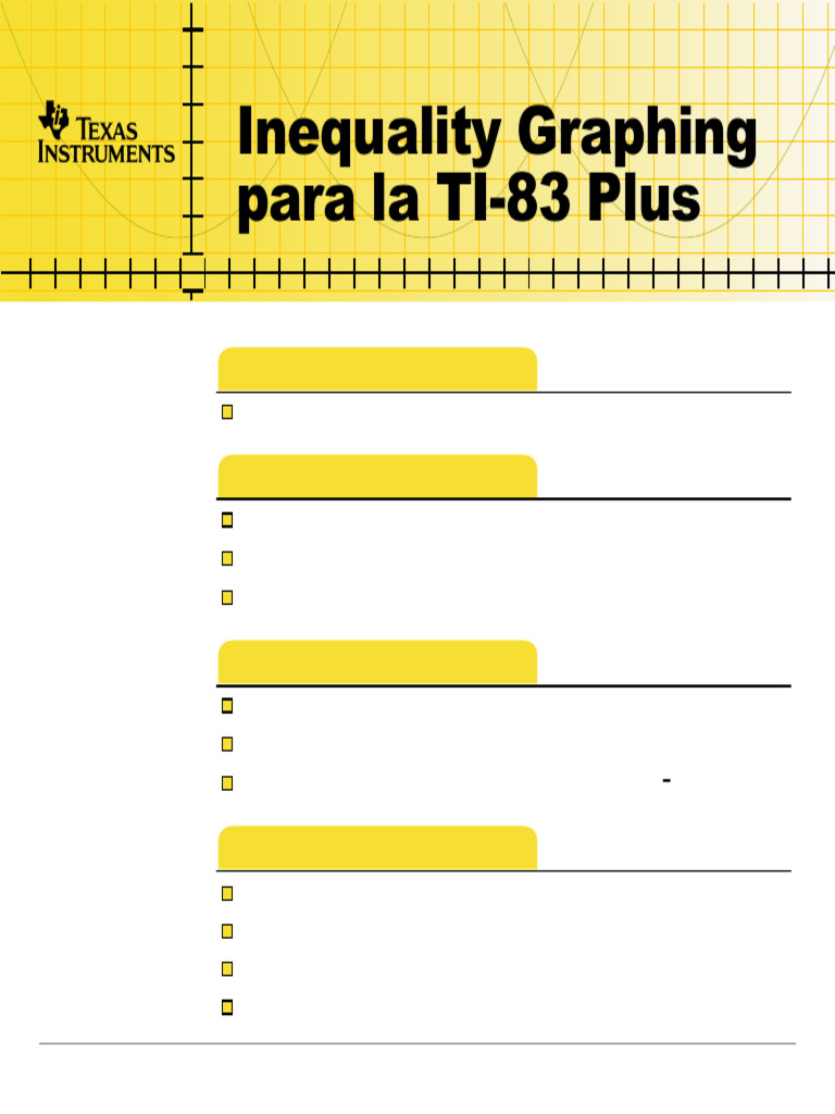 Ineq Esp | PDF | Ecuaciones | Software de la aplicacion