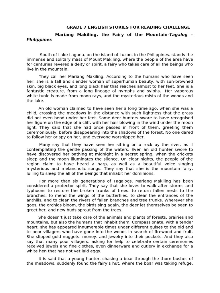 Grade 7 English Stories Collection | PDF | Courtroom | Knitting