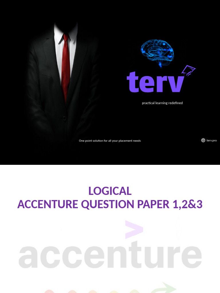 Accenture Logical 2024 | PDF | Sock