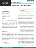 CT Contrast Patient Screening and Consent Form | PDF | Ct Scan | Allergy