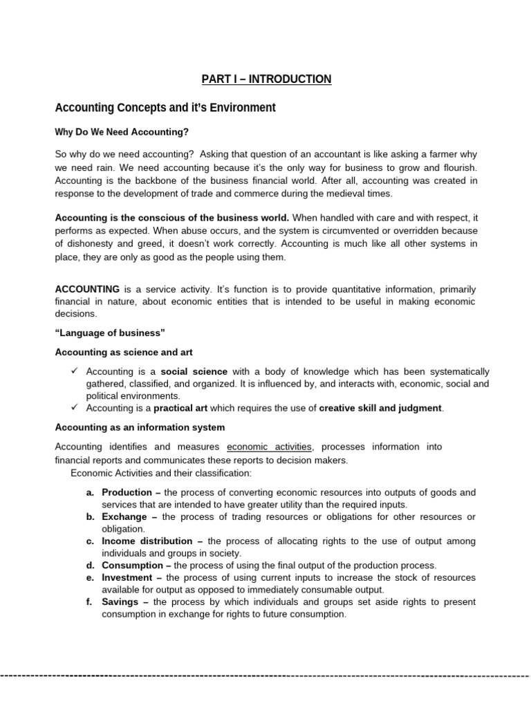 Introduction to Accounting Concepts | PDF | Debits And Credits | Expense