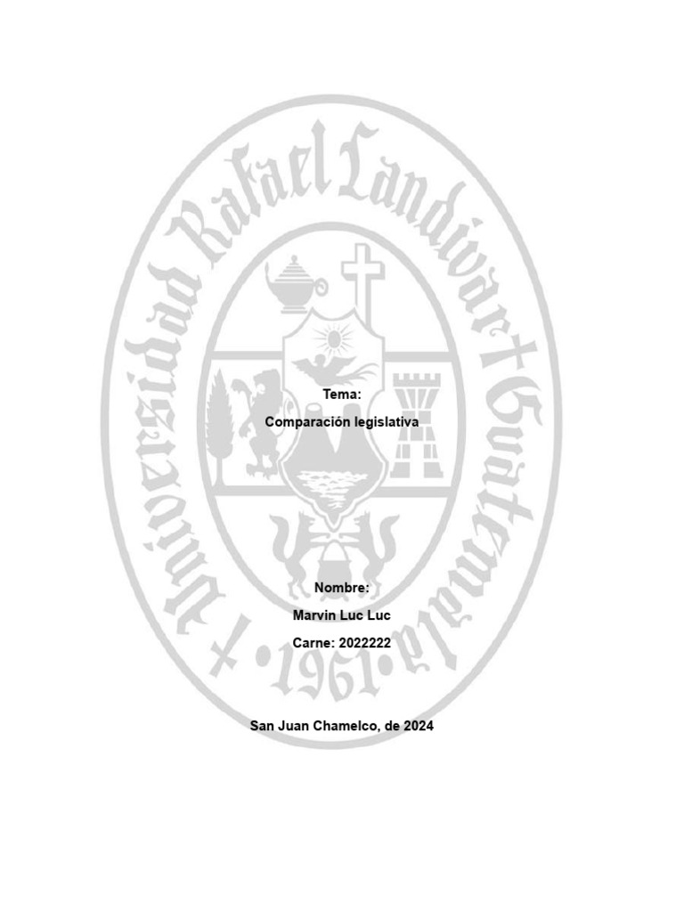 compracion legislativa | PDF | Derecho laboral | Guatemala compracion legislativa | PDF | Derecho laboral | Guatemala