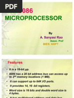 Case Study 8086 Microprocessor | PDF | Central Processing Unit | Pointer (Computer Programming)