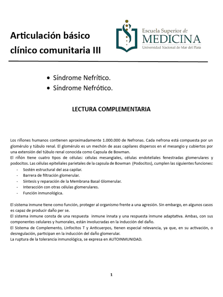 TEXTO COMPLEMENTARIO Guia 19 | PDF | Inmunología | Medicina CLINICA