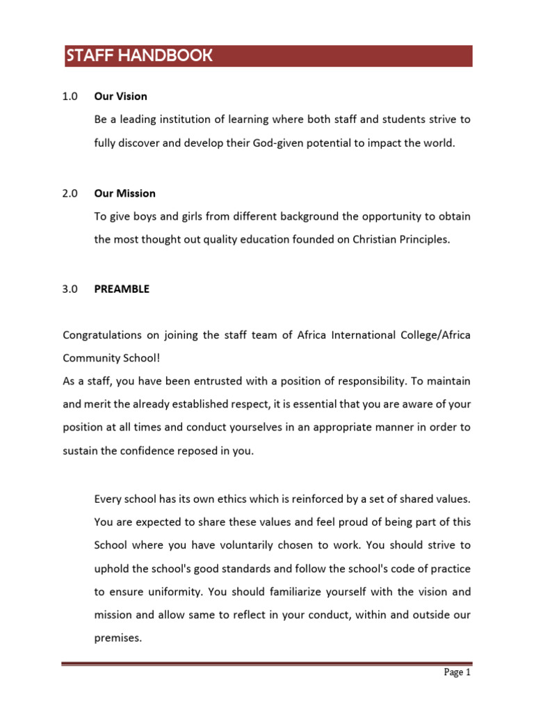 STAFF BOOK | PDF | Plagiarism | Teachers