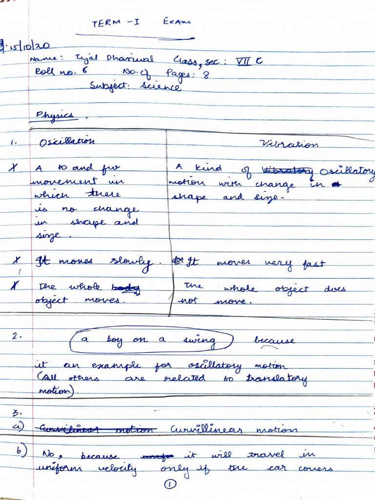 Tejal-Science-Term I Exam | PDF | Urinary System | Genitourinary System