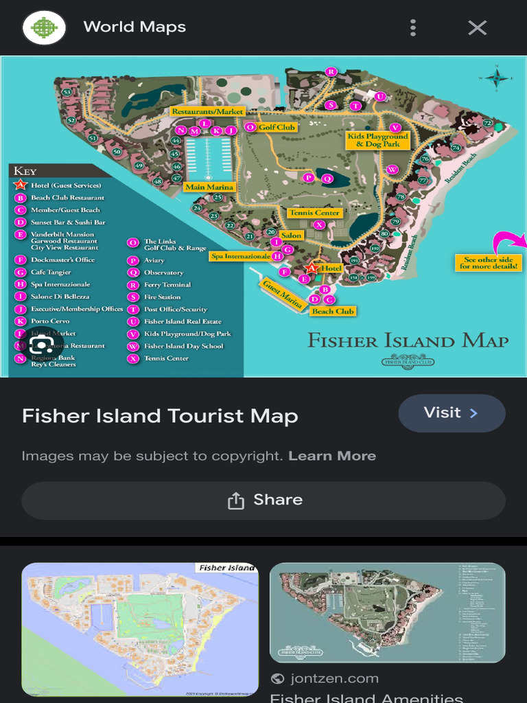 Fisher Island Map PDF - Google Search | PDF