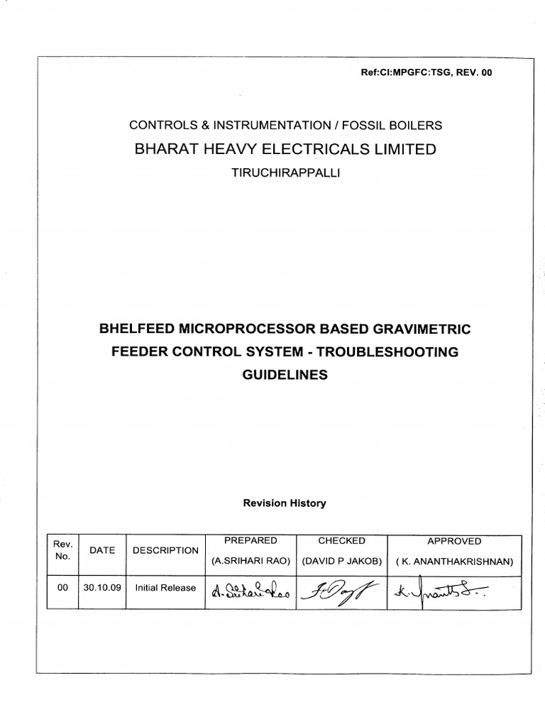 Feeder Control System-Troubleshooting | PDF | Computer Engineering ...