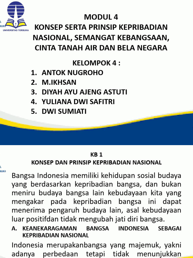 Modul 4 Persentasi PKN | PDF