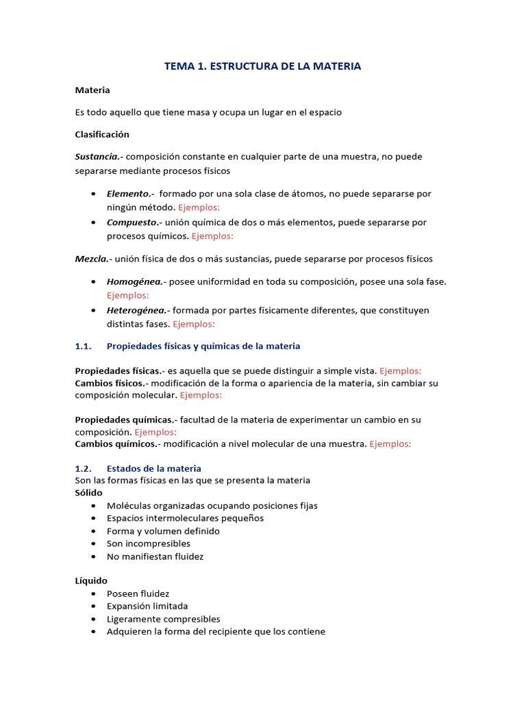 Estructura De La Materia Pdf Importar Núcleo Atómico