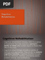 Cognitive Rehabilitation Worksheets For Stroke Patients | PDF | Memory ...