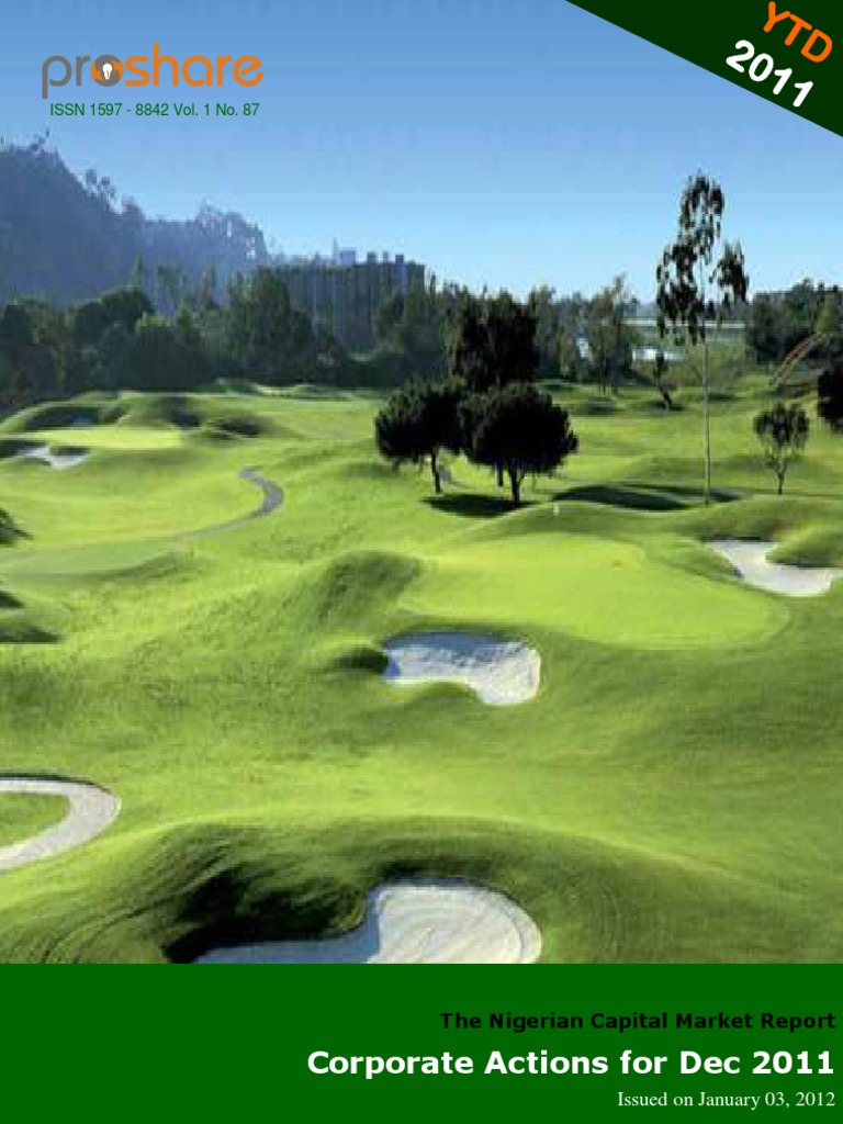 Corporate Actions Released Year 2011 - Proshare | PDF | Debits And ...