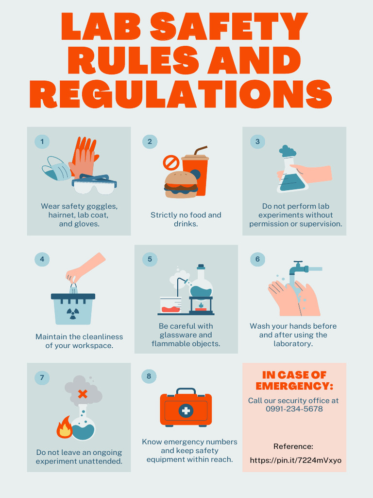 Essential Lab Safety Rules Guide | PDF