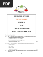Consumer Studies Notes | PDF | Nutrition | Diet & Nutrition