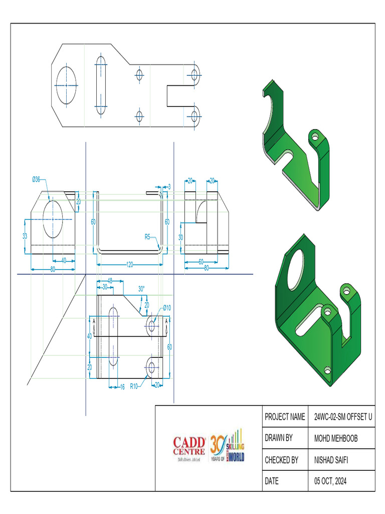 Autocad Project 2 | PDF