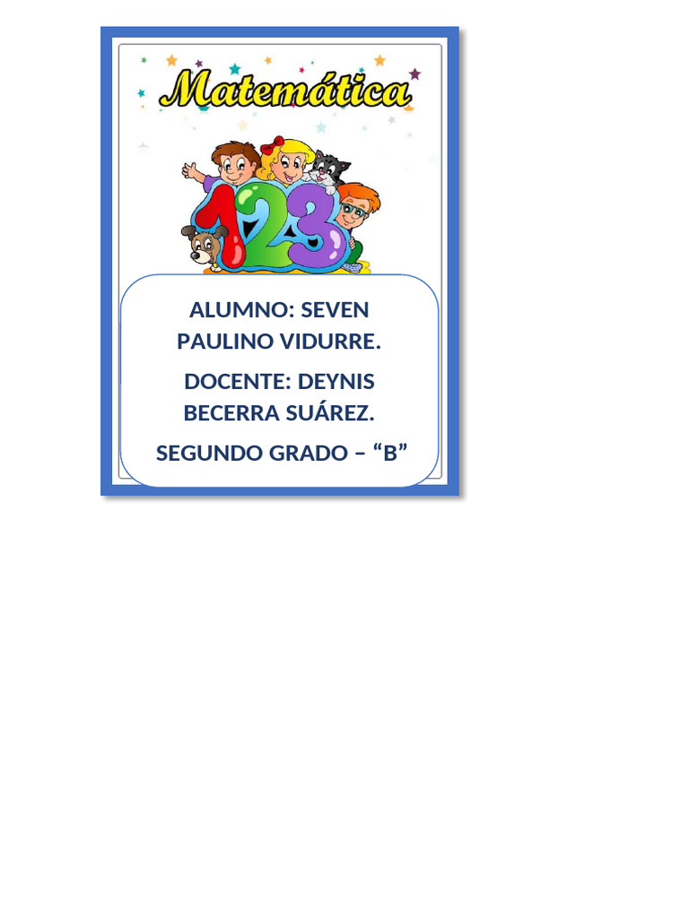 CARATULA - SEVEN - MAT | PDF