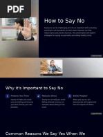 Improving Your Ability To Say No DBT Worksheet | PDF | Dialectical Behavior Therapy | Thought