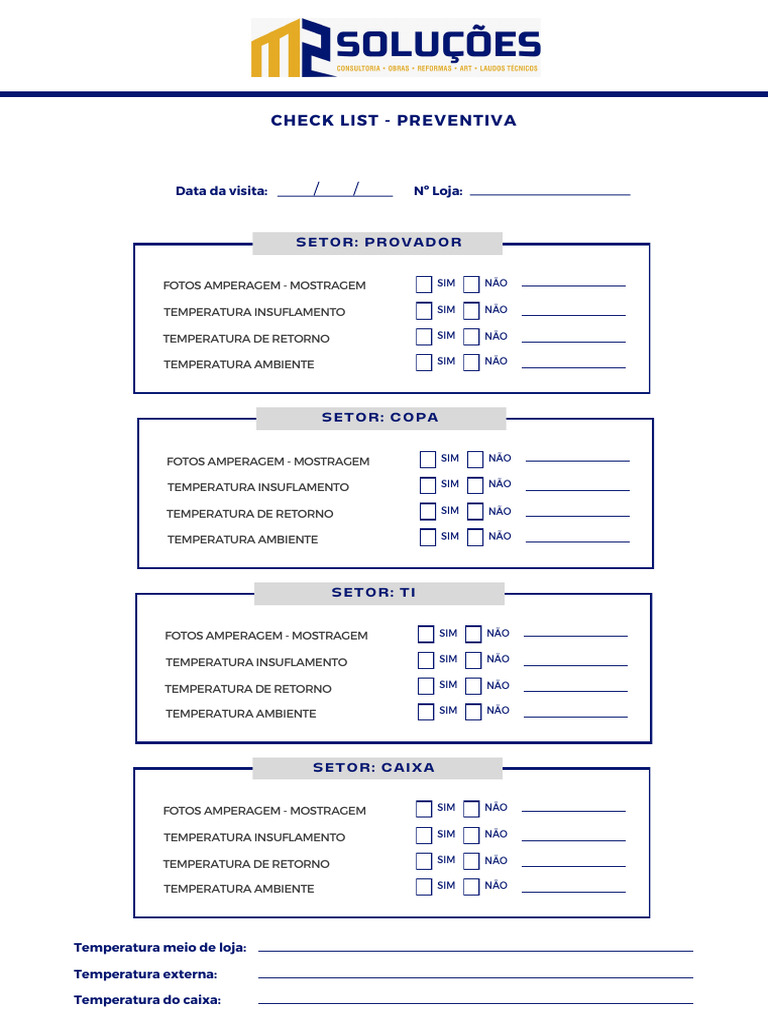 Check List Preventiva | PDF